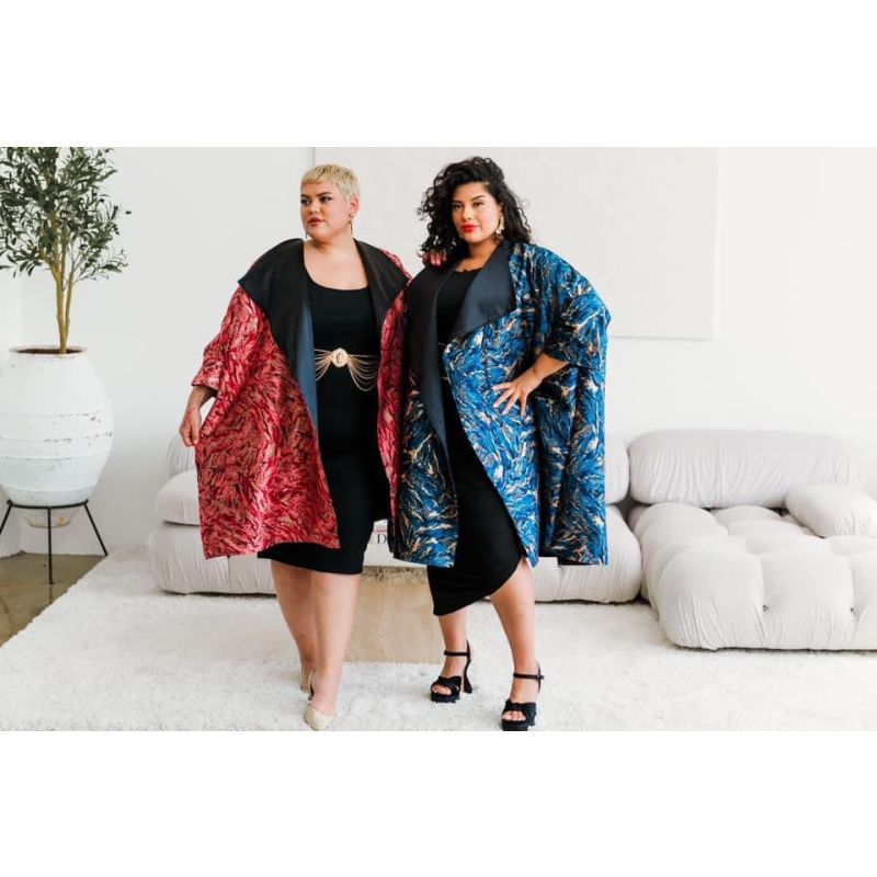 Reversible Opera Coat In Zampa - Red | byVINNIK | Wolf & Badger