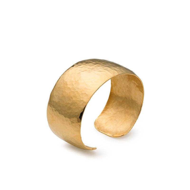 Sun Wide Bracelet Gold | EVA REMENYI | Wolf & Badger