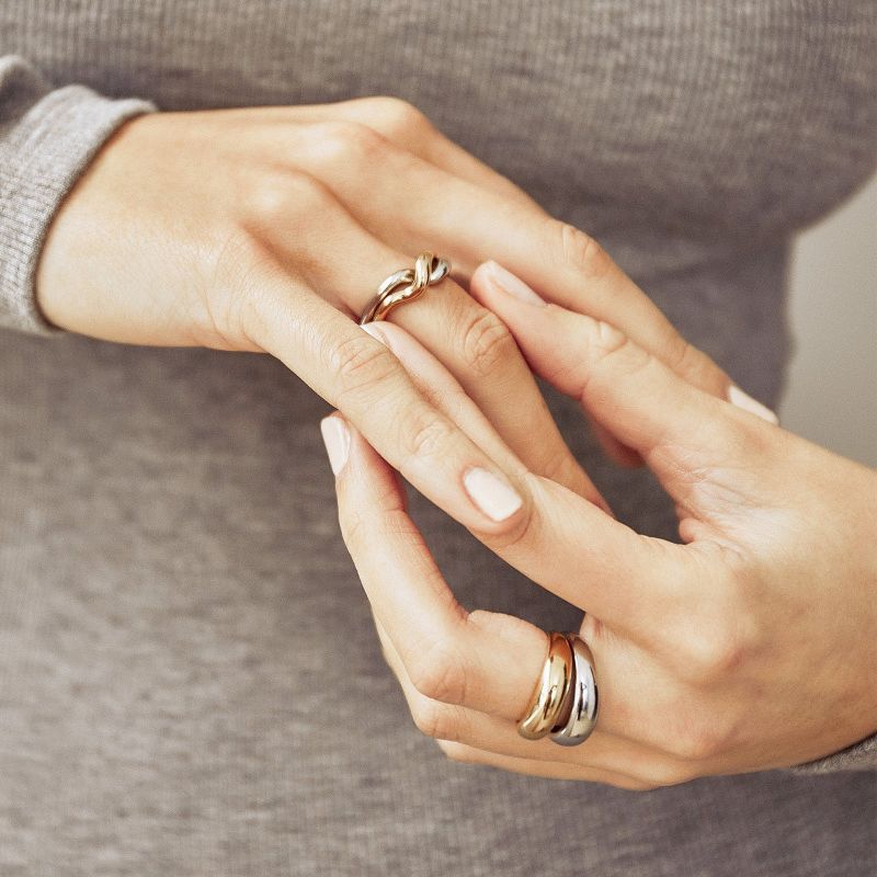 Simi Two Tone Ring | ARMS OF EVE | Wolf & Badger
