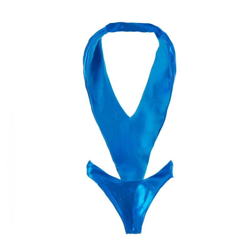Siren Katarina Halter Royal Blue Swimsuit | Siren Swimwear | Wolf & Badger