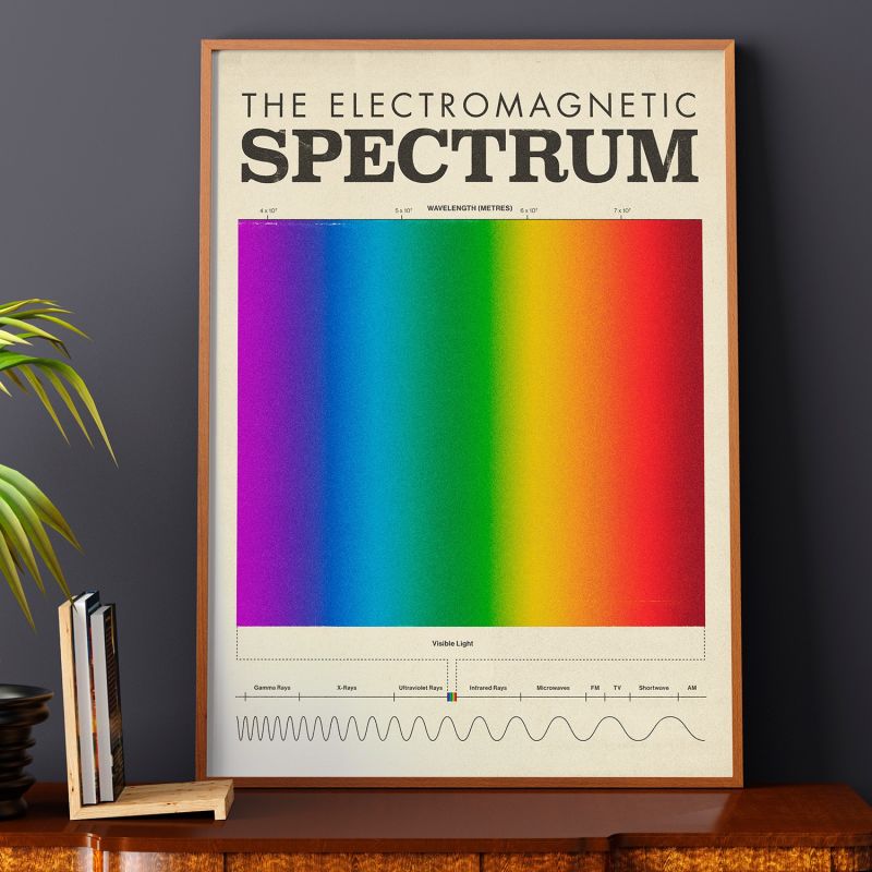 Spectrum - Educational Poster | Reign & Hail | Wolf & Badger