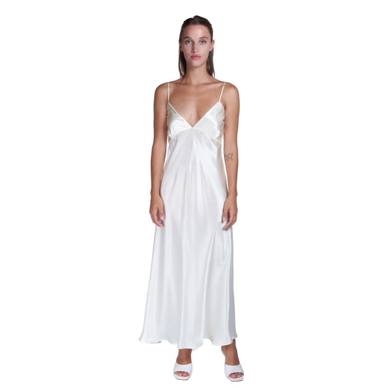 Silk Satin Lingerie Slip | Sofia Tsereteli | Wolf & Badger