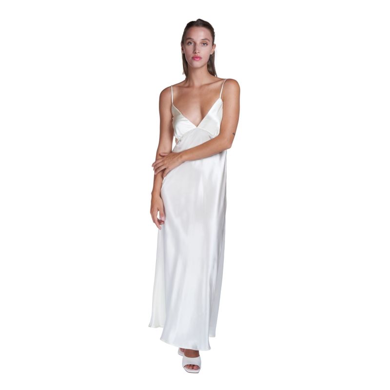 Silk Satin Lingerie Slip | Sofia Tsereteli | Wolf & Badger