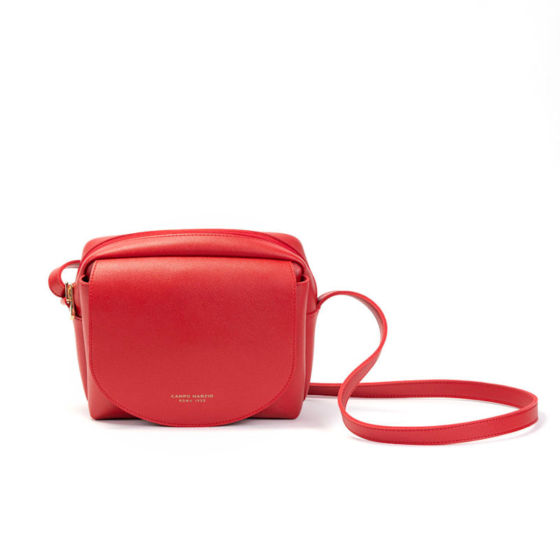 Adele Camera Bag - Cherry Red | Campo Marzio Roma 1933 | Wolf & Badger