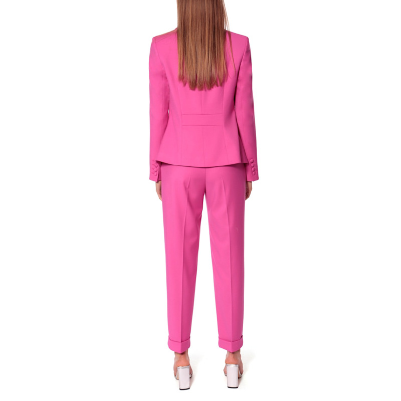 Angela Very Berry Single Breasted Feminine Blazer | AGGI by HALEWSKI ...
