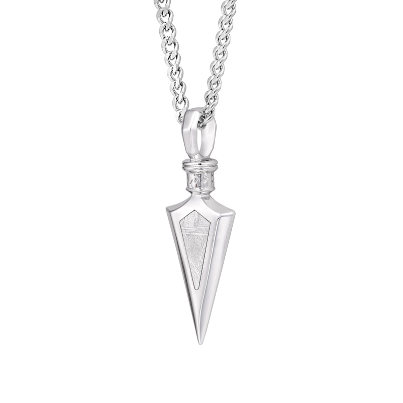 Arrowhead Meteorite Stainless Chain Necklace | AWNL | Wolf & Badger