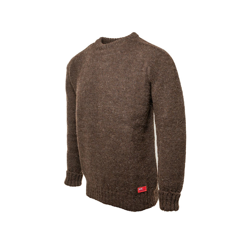 Arthur Beale Oiled Wool Pelmo® Jumper - Black Welsh Mountain | Arthur ...