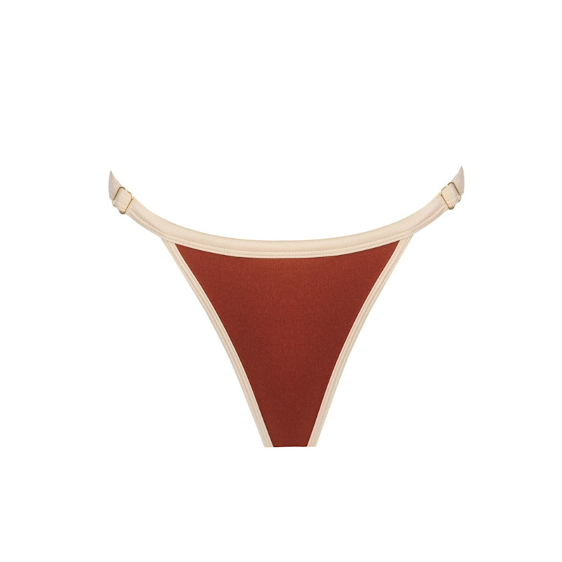 Bari Bikini Bottom - Color Copper - Bikini Bottom With Adjustable Side ...