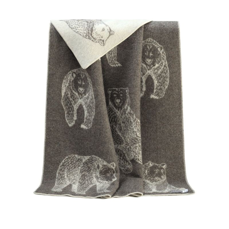 Bear Wool Blanket | J.J.Textile | Wolf & Badger