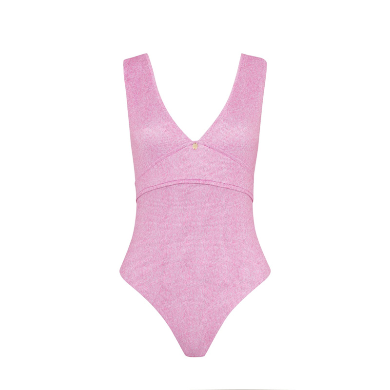 Beccah Swimsuit - Powder Pink | Leyla Maya | Wolf & Badger