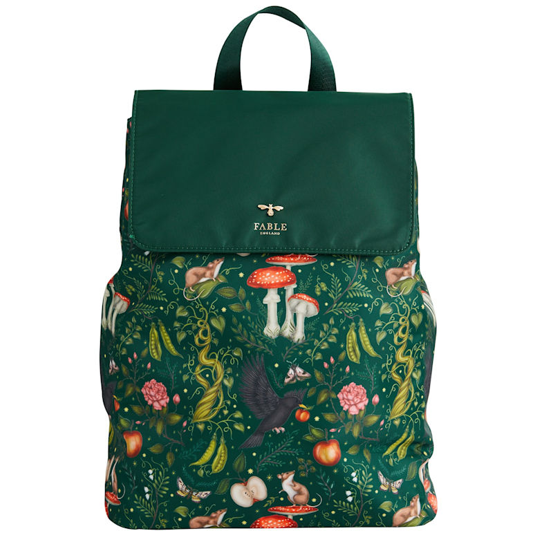 Fable England X Catherine Rowe Into The Woods Backpack - Green | Fable ...