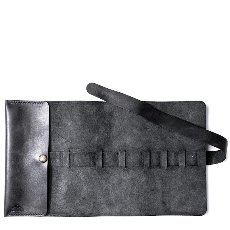 Roll Up Pen Case - Perge - Coal | Roarcraft | Wolf & Badger