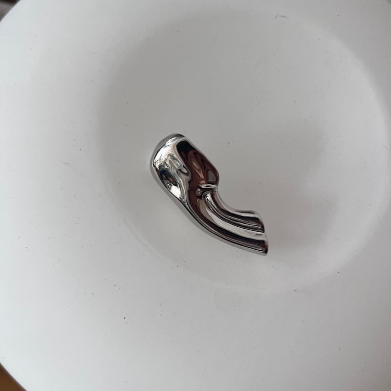 Silver Ear Cuff Earring One Piece | London Atelier Byproduct | Wolf ...