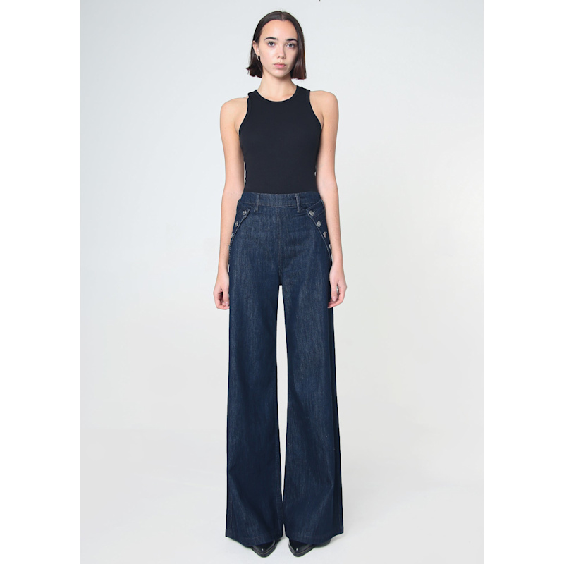 Dina High Waisted Wide In Maine | Noend Denim | Wolf & Badger