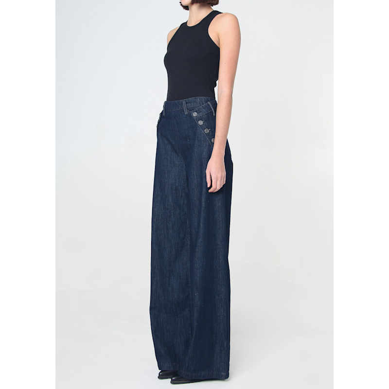 Dina High Waisted Wide In Maine | Noend Denim | Wolf & Badger