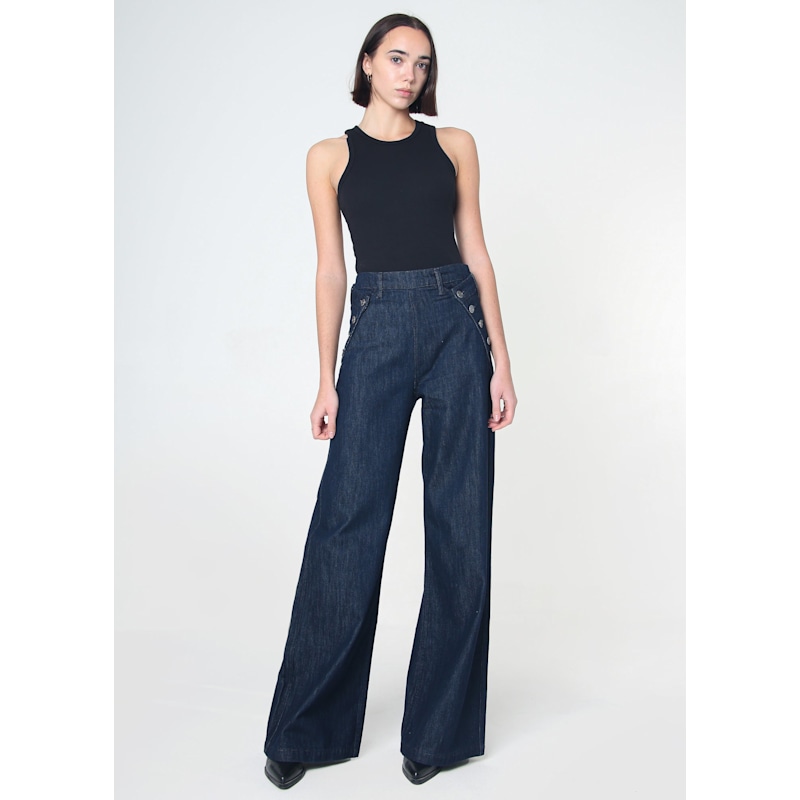 Dina High Waisted Wide In Maine | Noend Denim | Wolf & Badger
