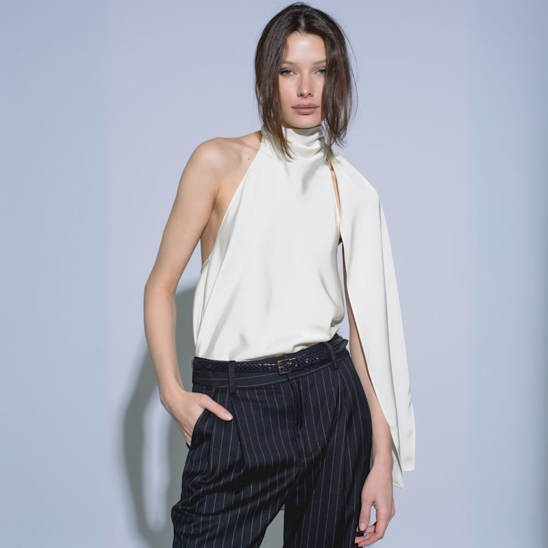 Eden Scarf Top Vanilla | CENTRE PIECE | Wolf & Badger
