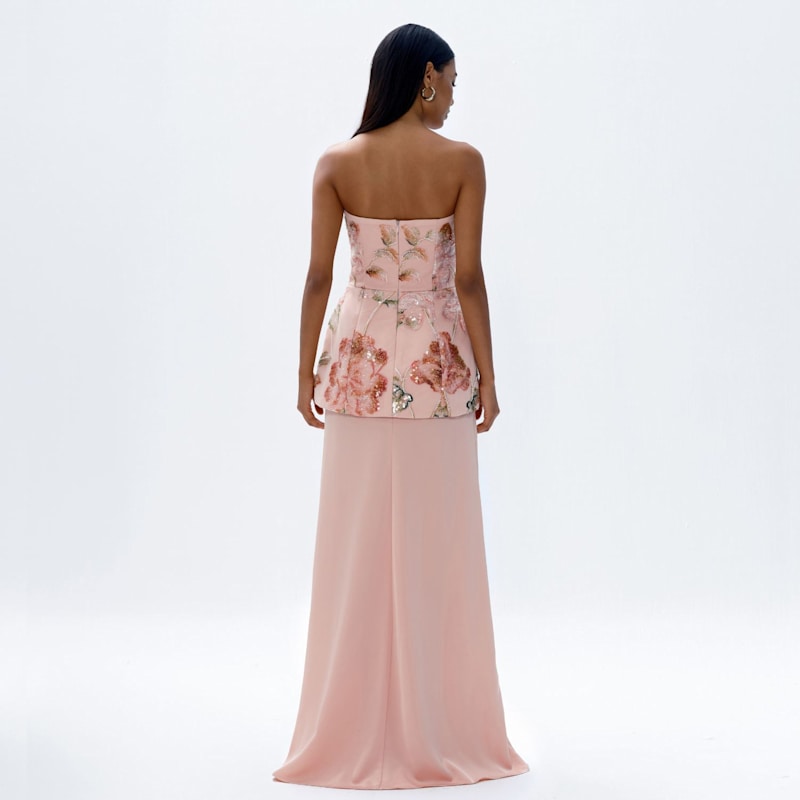 Ellaire Beaded Cascade Dress | JUSTIN TONG | Wolf & Badger