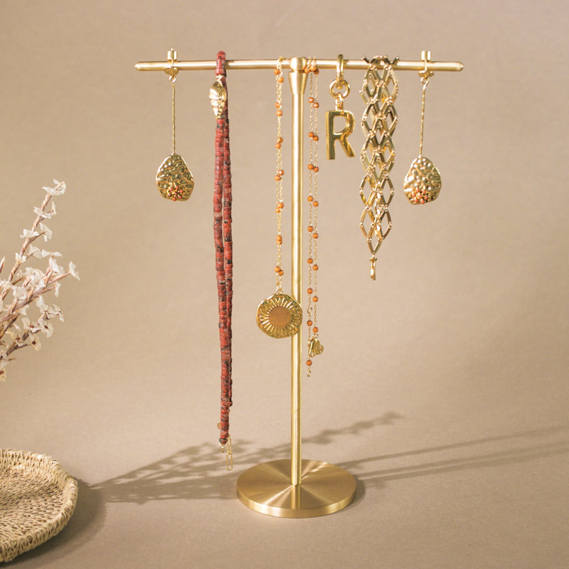 Brass Jewellery Stand | Roarcraft | Wolf & Badger