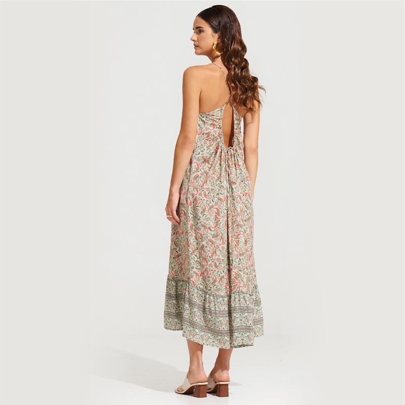 Farrah Midi Dress Kashvi Almar | Morrato Bali | Wolf & Badger