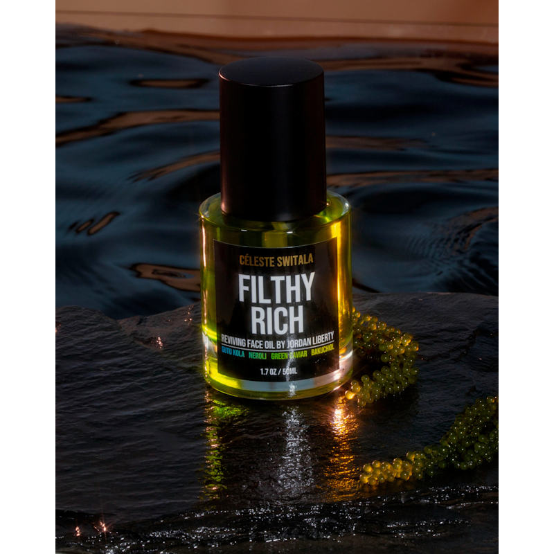 Filthy Rich Reviving Face Oil By Jordan Liberty 1.7 Oz / 50Ml | Céleste ...