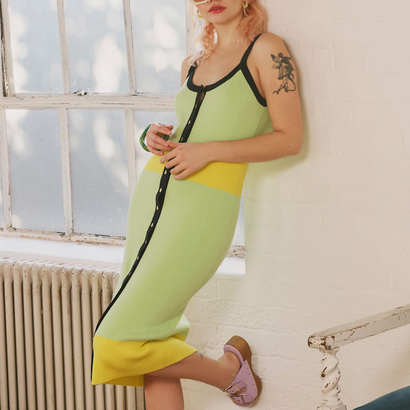 Fleur Dress - Multicolor | Emma Wallace | Wolf & Badger