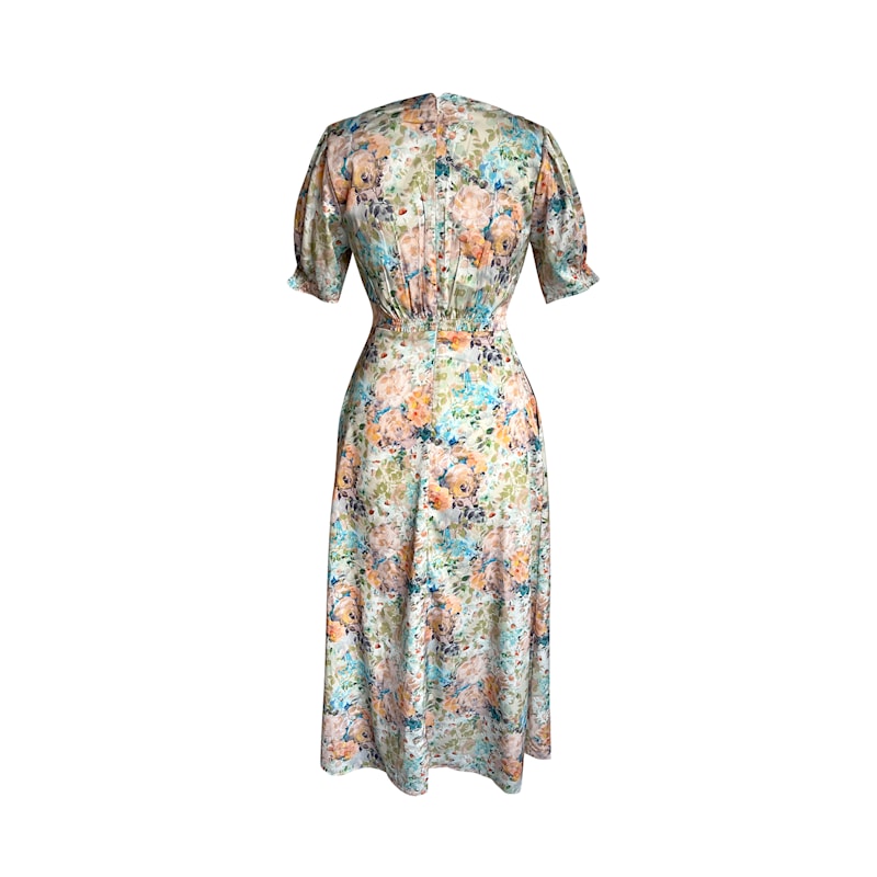 Floral Spring Summer Luxury Chelsea Dress | TOMA | Wolf & Badger