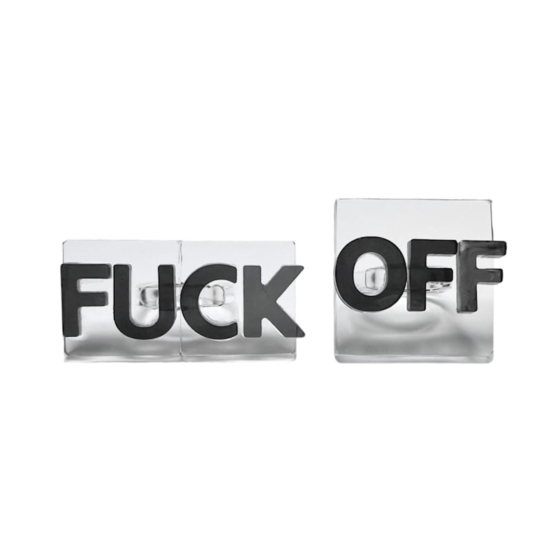 Fuck Off Ring Set | studio SYG | Wolf & Badger