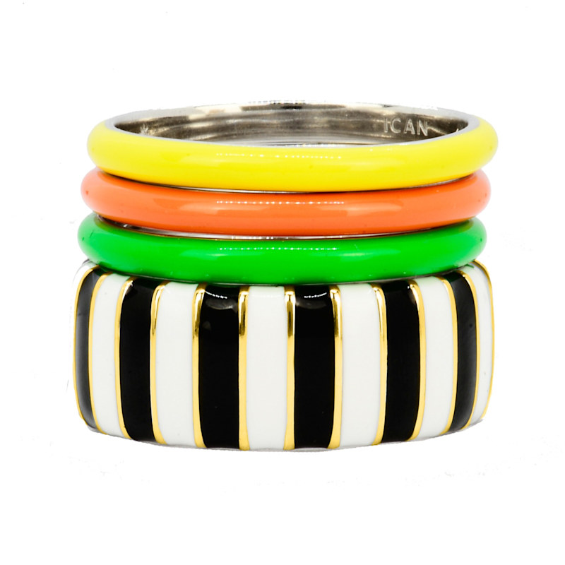 Gold Soda Pop Ring Stack | PINNOLE | Wolf & Badger