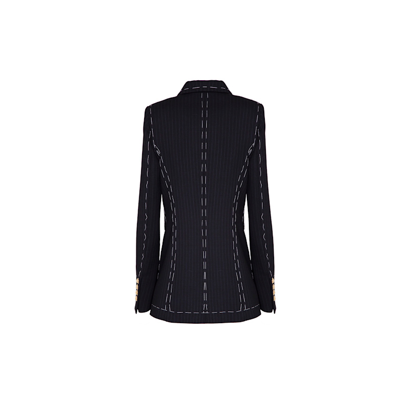 Heritage Pinstripe Tailored Blazer | The Extreme Collection | Wolf & Badger