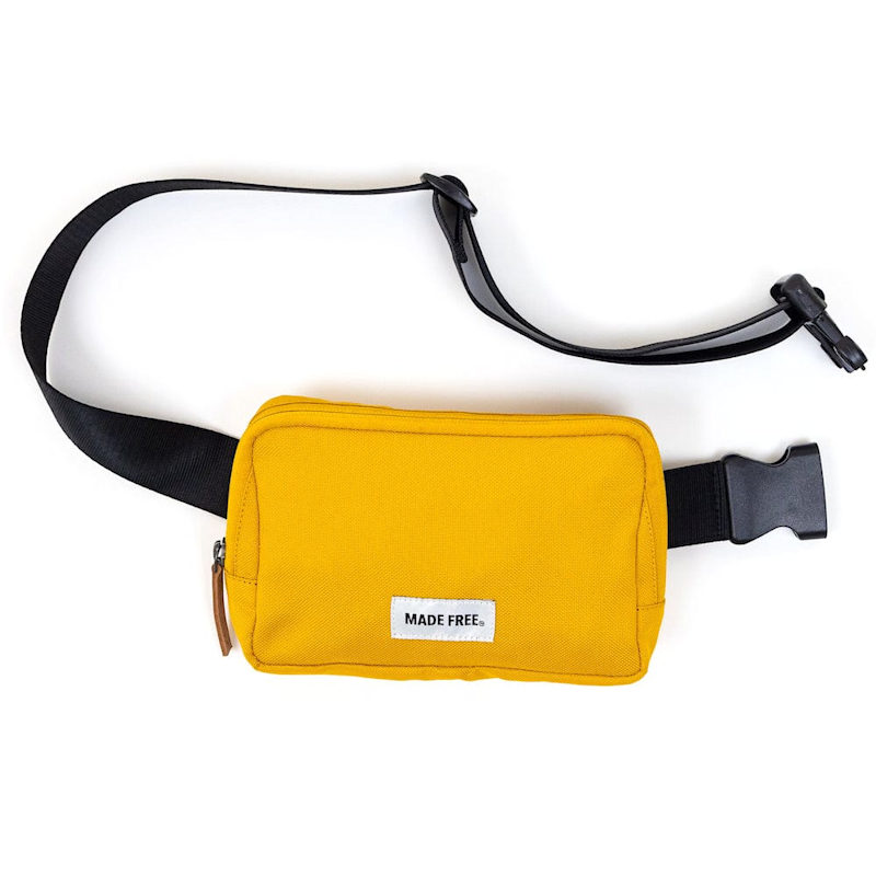 Hip Pack Aw Mustard | MADE FREE | Wolf & Badger