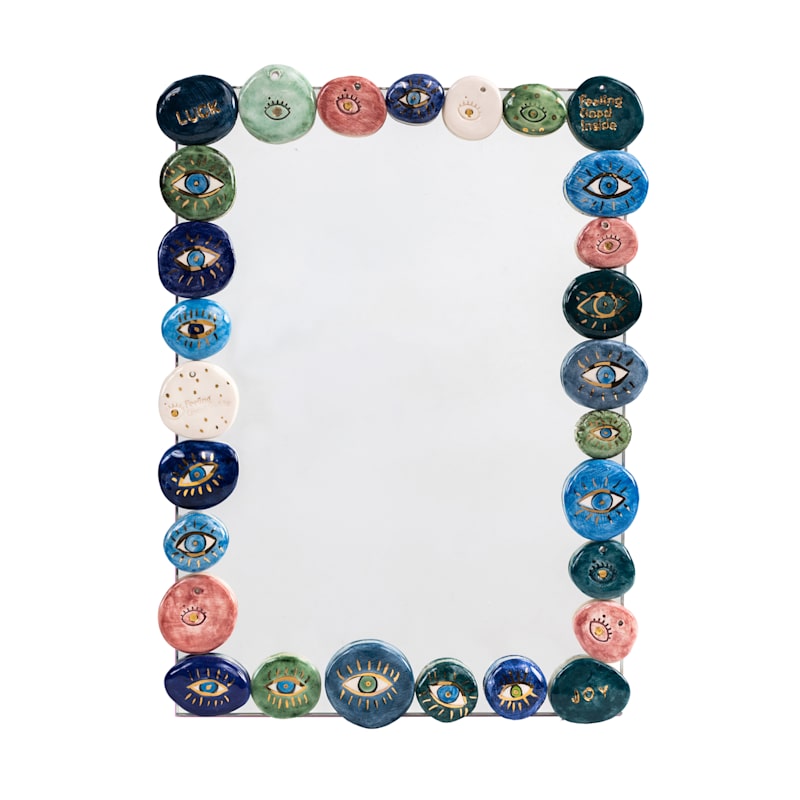 Inner Eye Collection Handmade Ceramic Luck Mirror | Feeling Good Inside ...