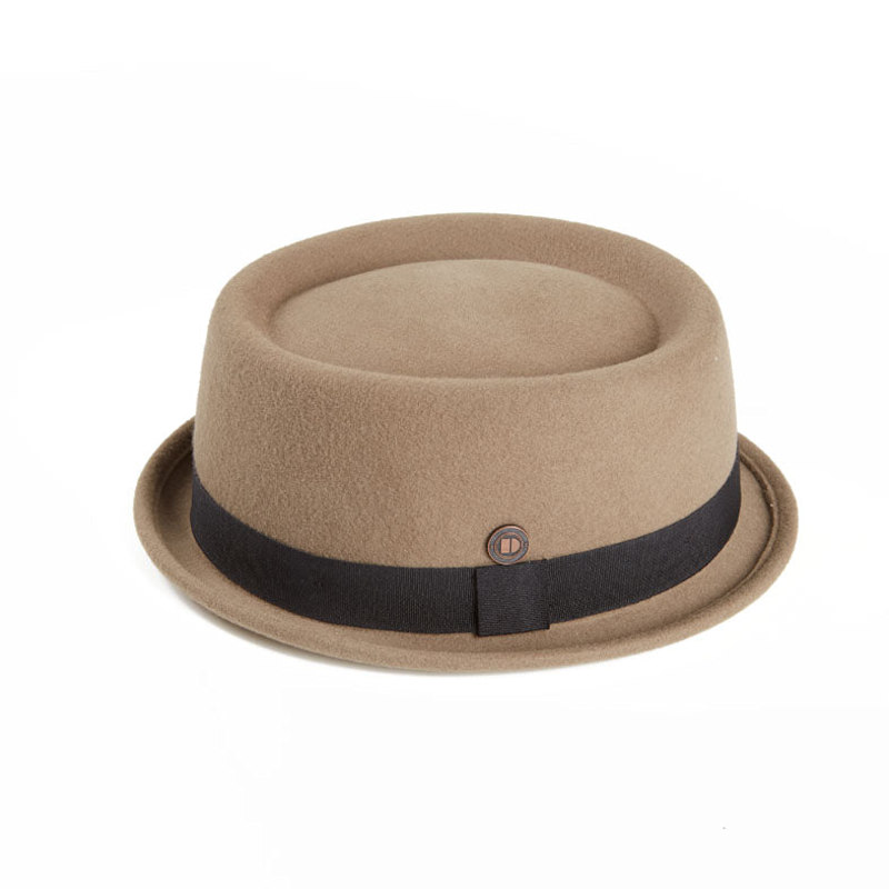 Jack Khaki Felt Skimpy Brim Short Brim Rude Boy Mod Style Porkpie Hat ...