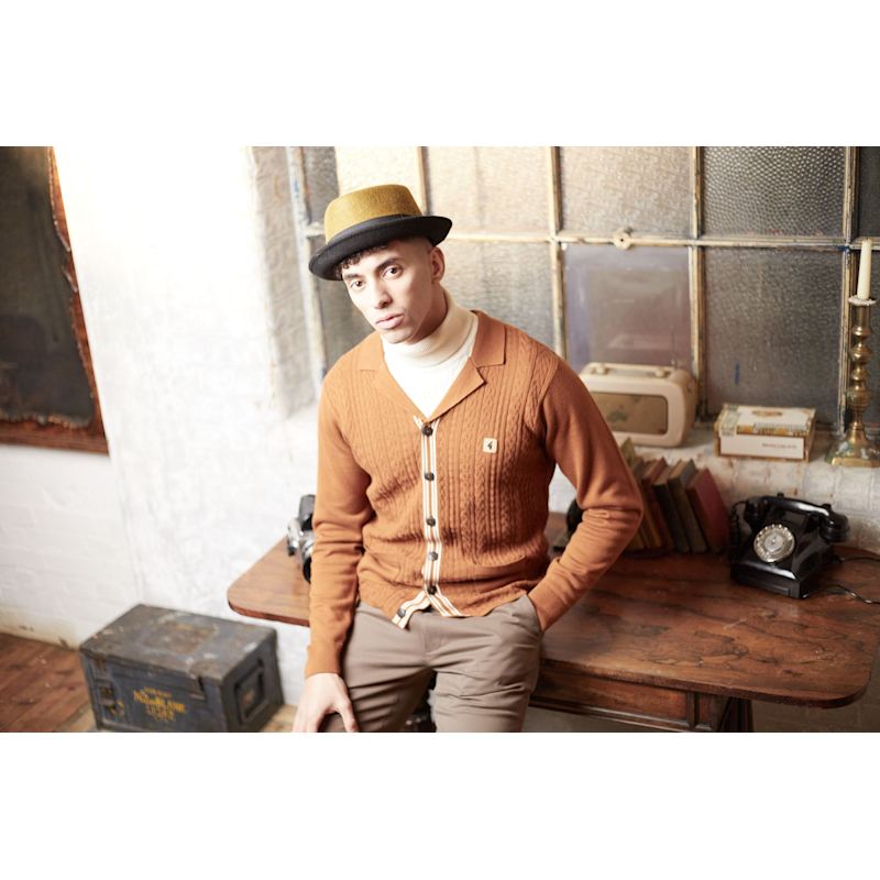 Jackson Mustard Yellow Wool Felt Two Toine Porkpie Hat | Dasmarca Hats ...
