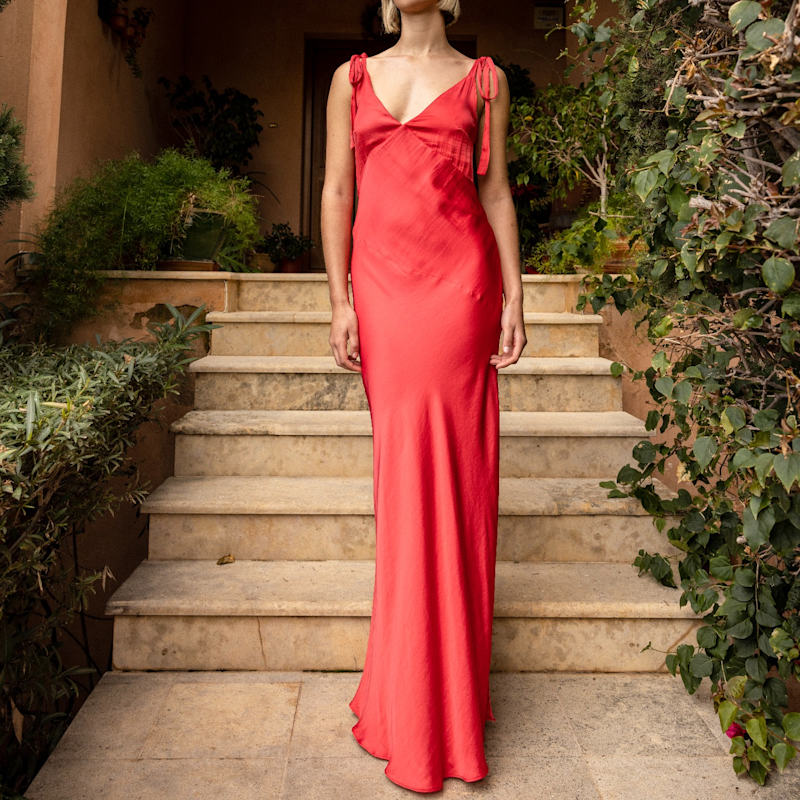 Joy Dress In Red | Roses Are Red | Wolf & Badger