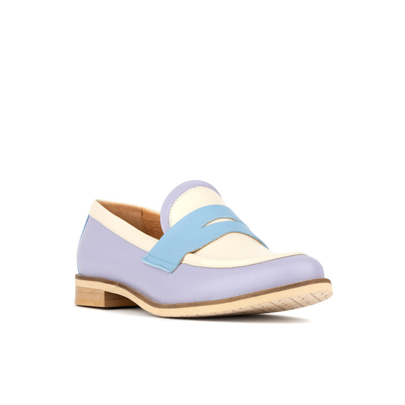 Kay - Blue & White Pastel | Embassy London USA | Wolf & Badger