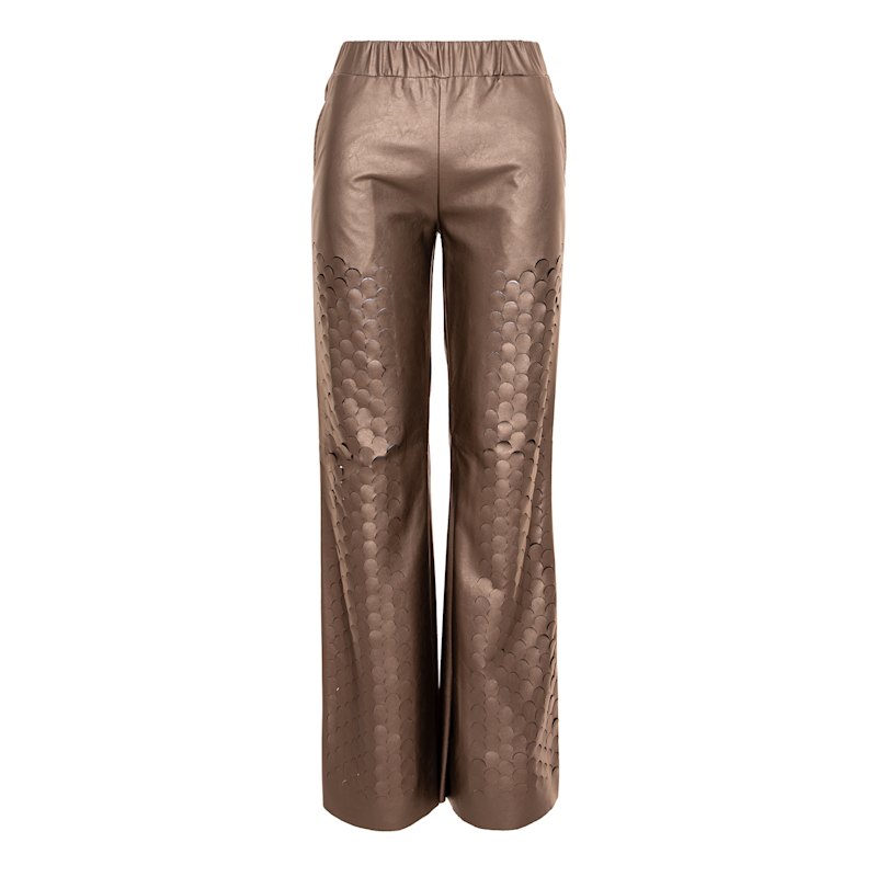 Laser Cut Bronze Pants | Silvia Serban | Wolf & Badger