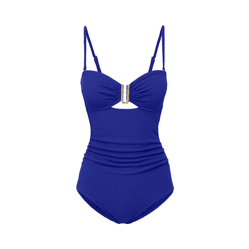 Lisa Embellished One Piece In Iris Texture | Change of Scenery | Wolf ...