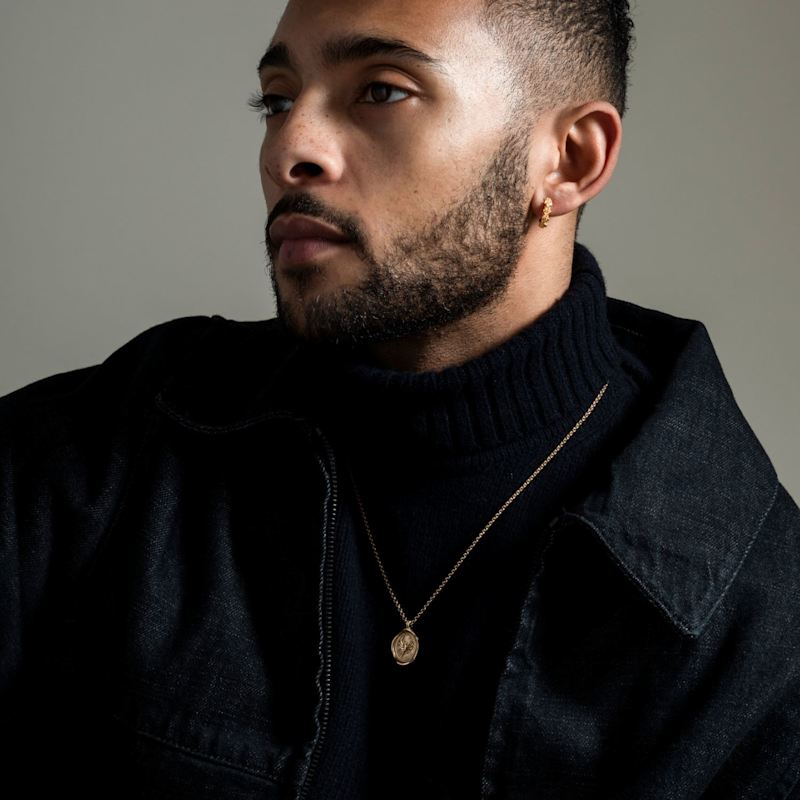 Men's Fly High Phoenix Talisman Necklace In Vermeil | Dower & Hall ...