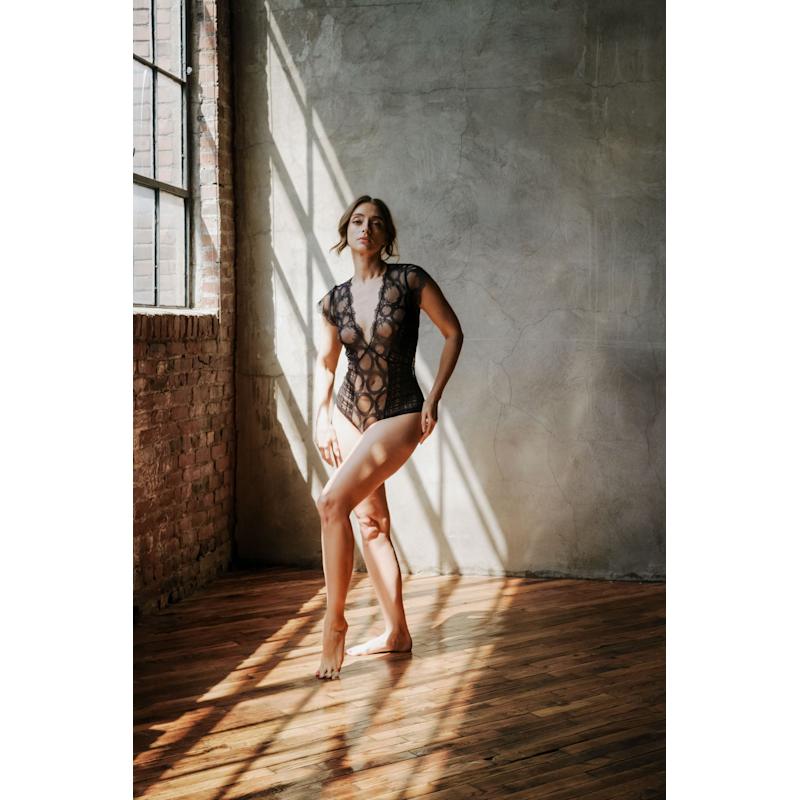 Mind Games Off White Ouvert Bodysuit | Carol Coelho | Wolf & Badger