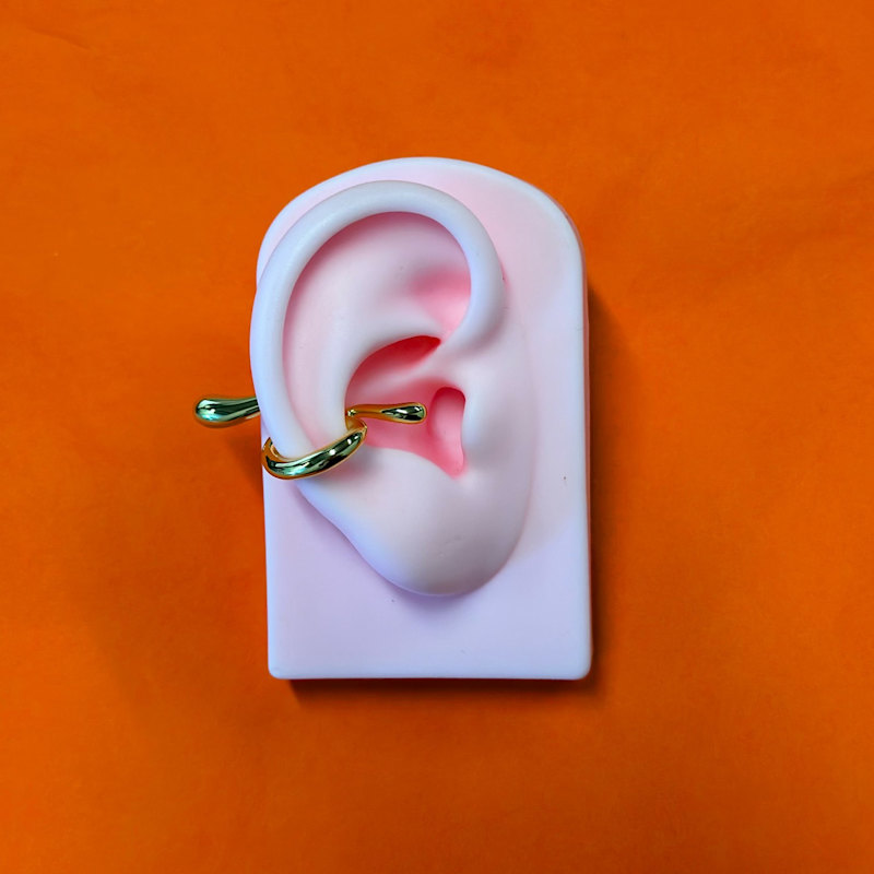 Gold Ear Cuff Mini Luxe | outofoffice | Wolf & Badger