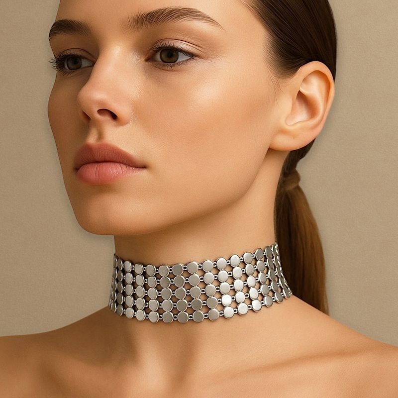 Mirage Metal Choker | THE GALA | Wolf & Badger