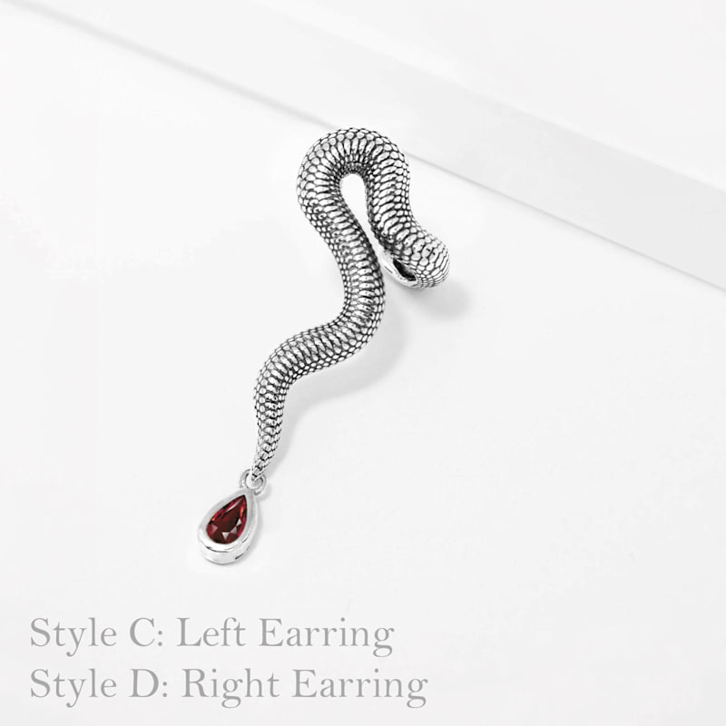 Mythical Serpent Sterling Silver Ear Cuff & Earrings *Sold Seperatly ...