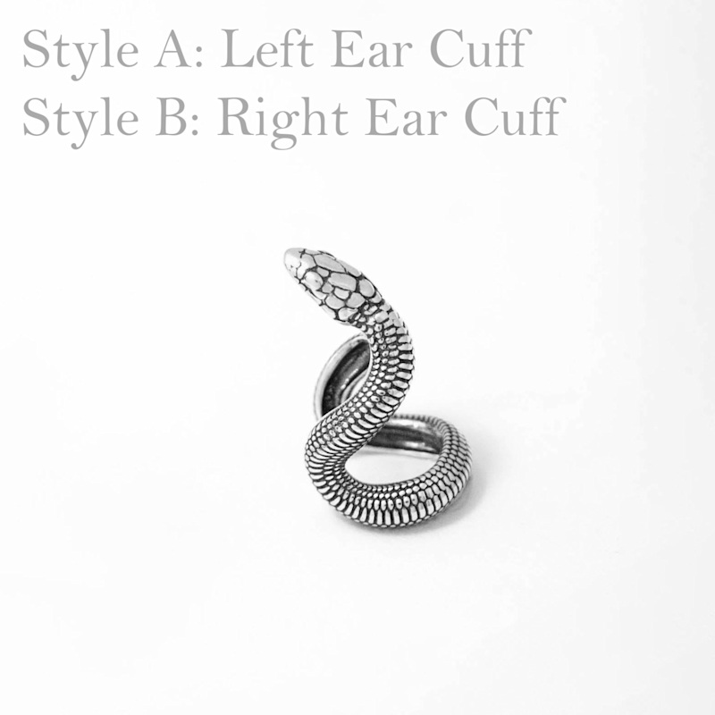 Mythical Serpent Sterling Silver Ear Cuff & Earrings *Sold Seperatly ...