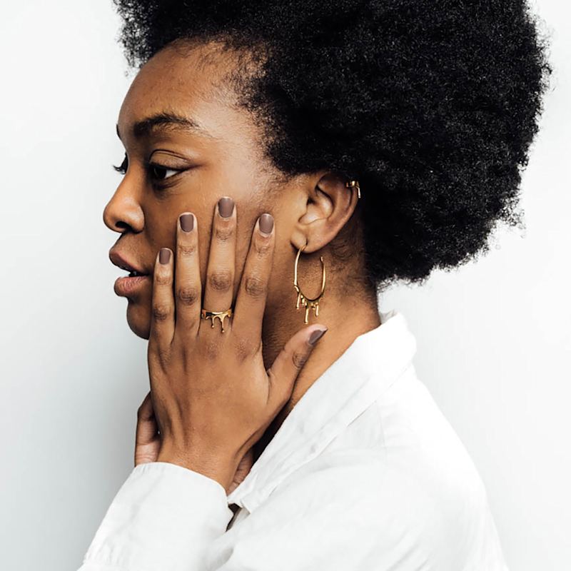 Dripping Aura Gold Vermeil Ring | MARIE JUNE Jewelry | Wolf & Badger