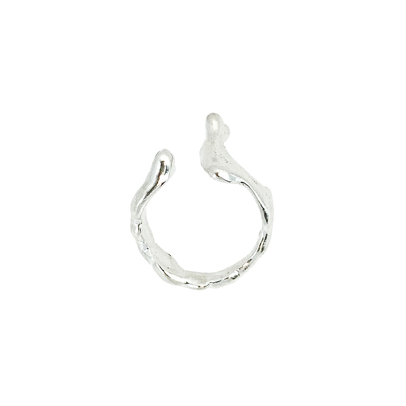 Open Drip Ring | Sterling Silver | Karen Kriegel | Wolf & Badger