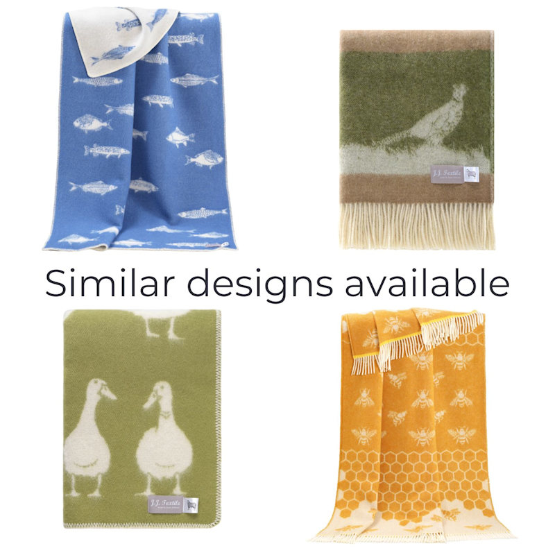 Piglet Wool Blanket | J.J.Textile | Wolf & Badger
