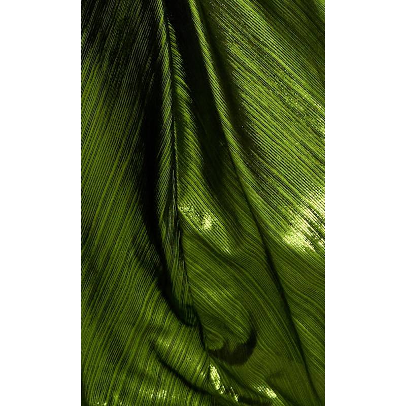 Siren Metallic Cutout Gown- Lime | Moda Glam | Wolf & Badger