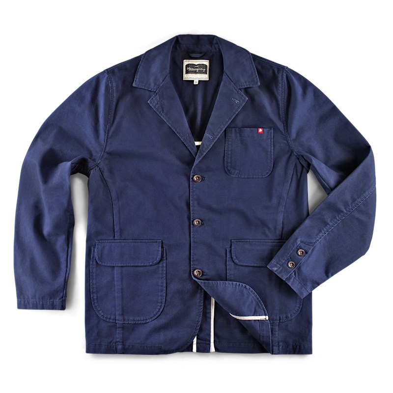 Hemingway Suit Jacket Midnight Blue | &SONS Trading Co | Wolf & Badger