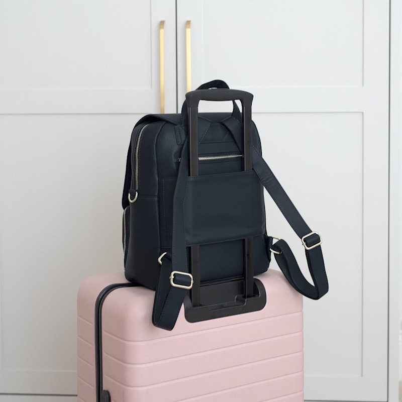 Stackers Backpack - Pebble Navy Blue | Stackers | Wolf & Badger